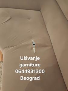 UŠIVANJE MEBLA GARNITURA KREVETA
