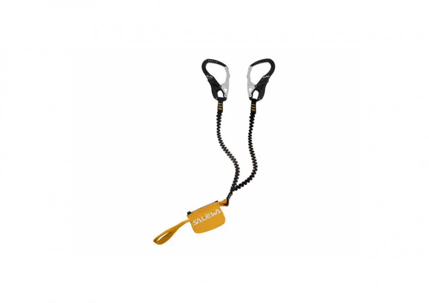 VIA FERRATA SALEWA SET ZA PLANINARENJE SA GURTNAMA ERGO CORE black-yellow