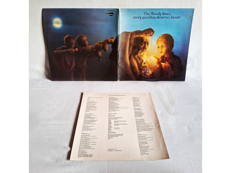MOODY BLUES! VREDNO PRVO ENGLESKO IZDANJE! 5,5!