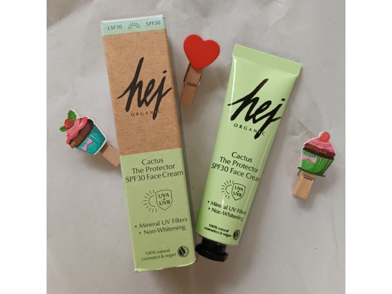Hej Organic krema SPF 30 , Prirodna org. kozmetika NOVO