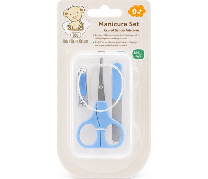 BBO SET ZA NEGU NOKTIJU - BLUE (NURSERY)