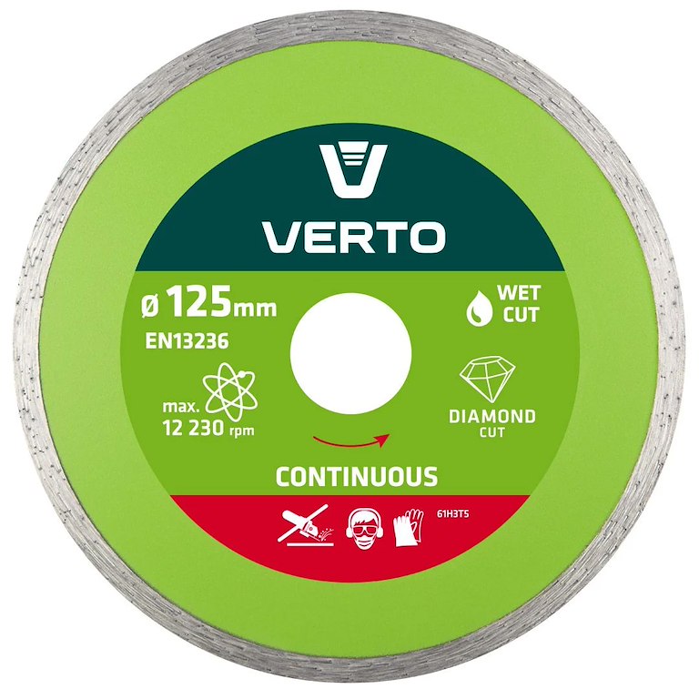 Dijamantski disk „Continuous“ (glatki) – VERTO
