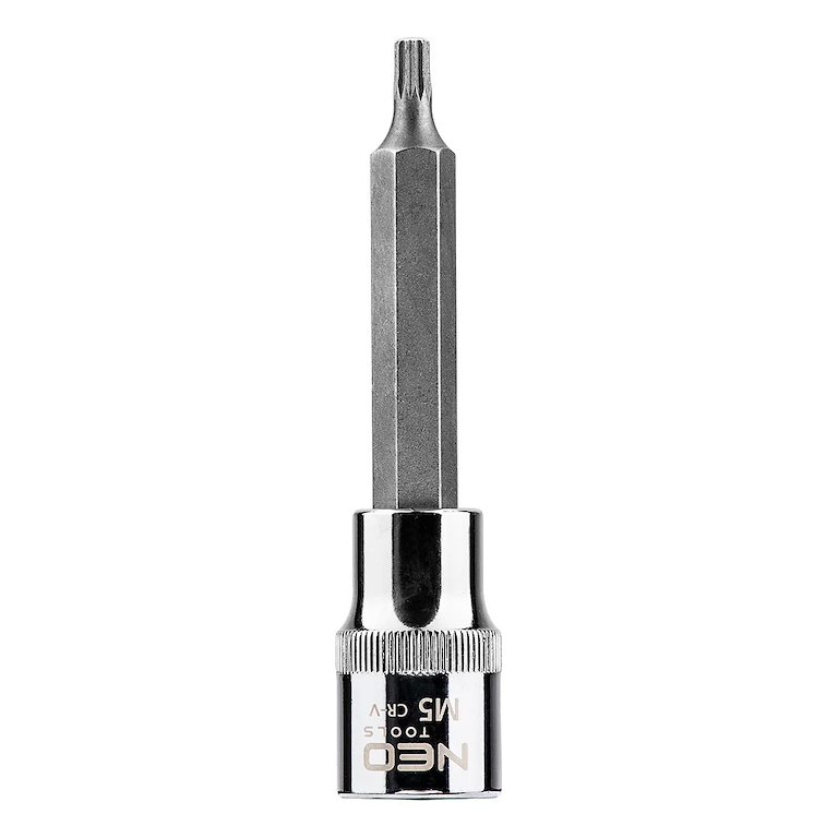Zvezdasti bit na nasadnom ključu od 1/2″, 100mm – NEO TOOLS
