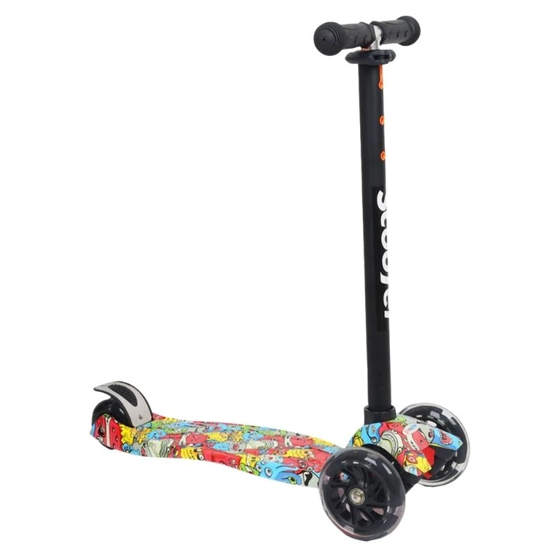 Jungle trotinet za decu Monsters, 3g+