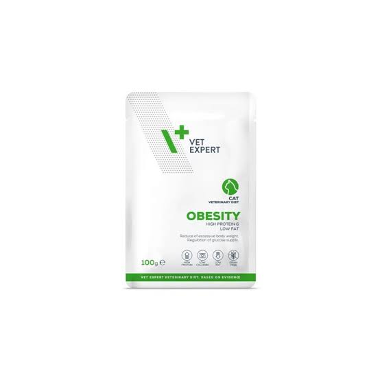 VetExpert Cat diet obesity 100g pouch