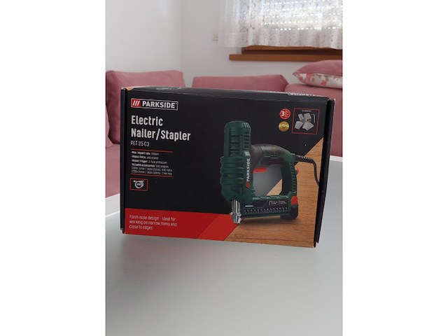 Parkside Elektricna Heftalica PET 25 C3 NOVO