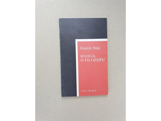 Knjiga o filozofu - Niče