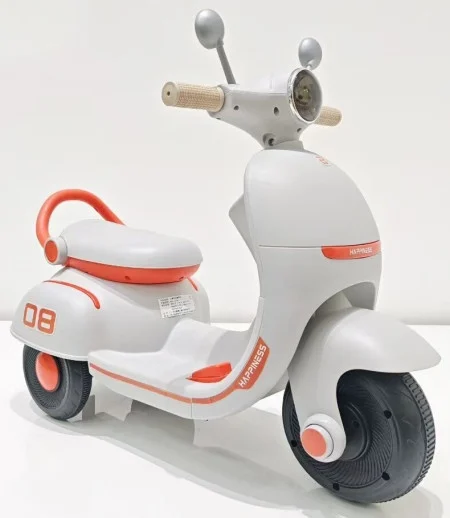 Baby motor skuter 6v 1motor narandzasto siva ( 744314N )