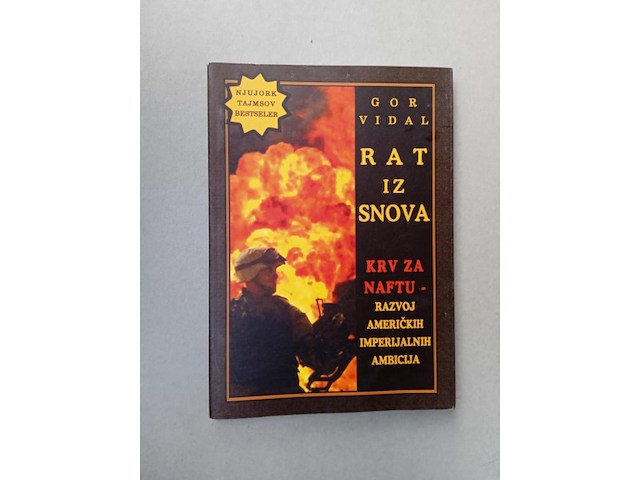 Rat iz snova - Gor Vidal