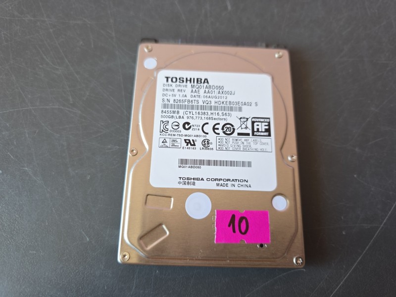 Toshiba 500GB