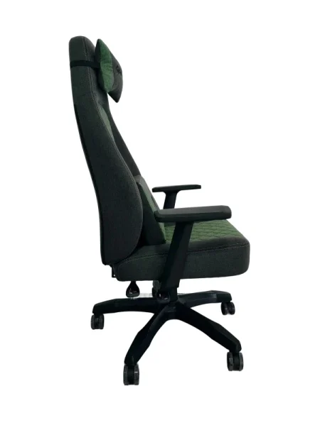 Gamdias Zelus E4 Weave sivo/zelena Gaming stolica