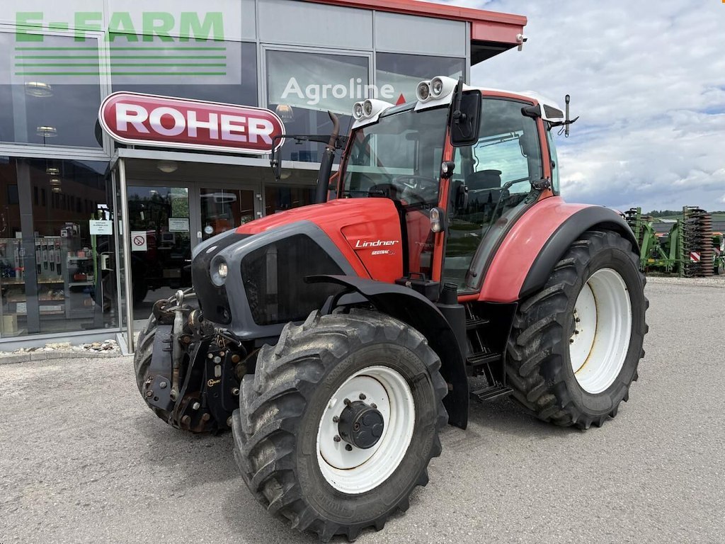 Lindner geotrac 124 traktor točkaš