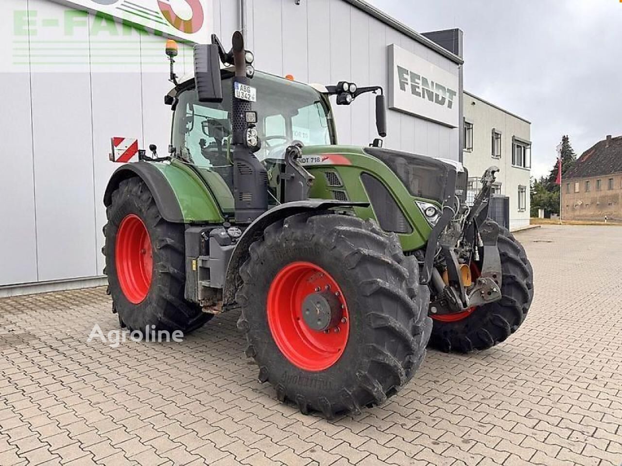 Fendt 718 s4 profi+ traktor točkaš