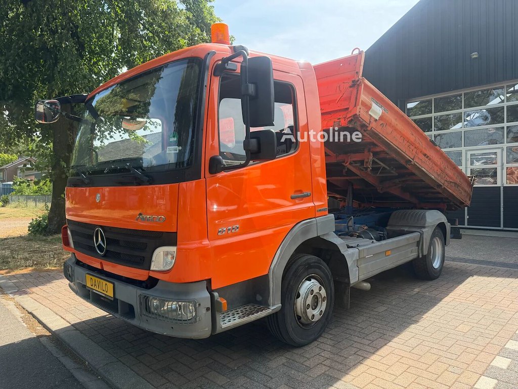 Mercedes-Benz Atego 818 3way tipper - Euro 4 - Manual gearbox - 2 trailer coup kiper