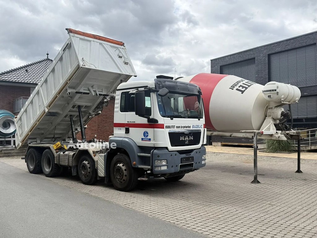 MAN TGS 35.440 MAN TGS 35.440 8x4 Wechselsystem Kipper + Mischer kiper