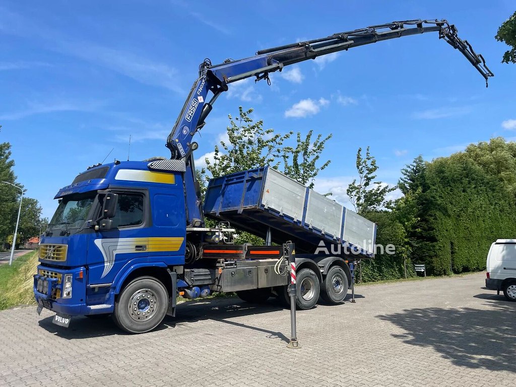 Volvo FM 400 tipper with fassi f360 with jib and grab. very good condi kiper