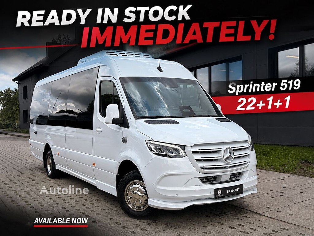 Novi Mercedes-Benz Sprinter 519 TOURIST XXL / 21-24 Seats / NEW! putnički minibus