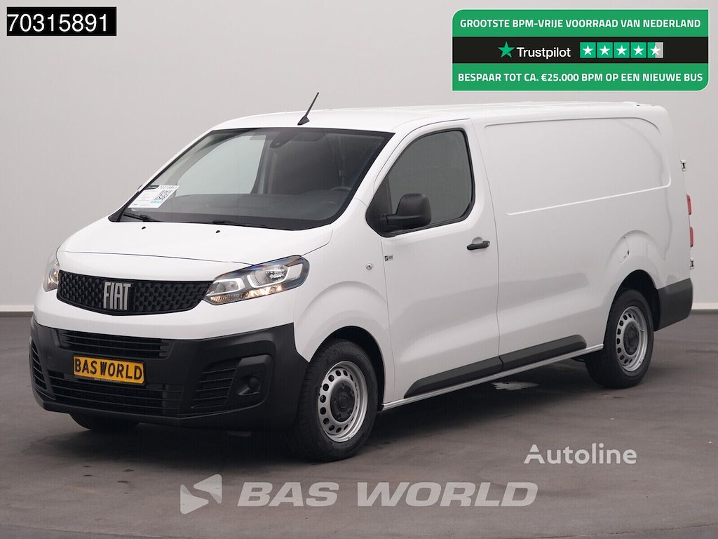 Fiat Scudo 102PK L3H1 Klima Tempomat Parkensensoren Euro6 L3 Cruise c laki furgon