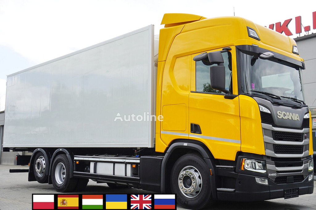 Scania R450 6x2 / Chłodnia hakowa 5-rzędowa / Thermoking T1200R kamion hladnjača
