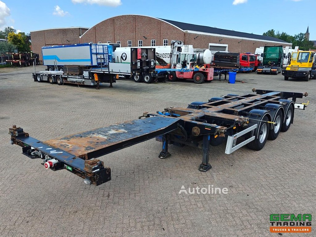 Nooteboom FT-43-03V MULTI - All Connections - GenSet 3219 HOURS - LiftAxle poluprikolica za prevoz kontejnera