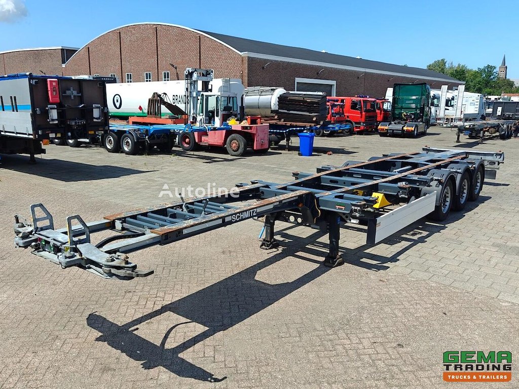 Schmitz Cargobull SCB S3D All Types of Containers - Front/Rear Slider - Lift Axle poluprikolica za prevoz kontejnera