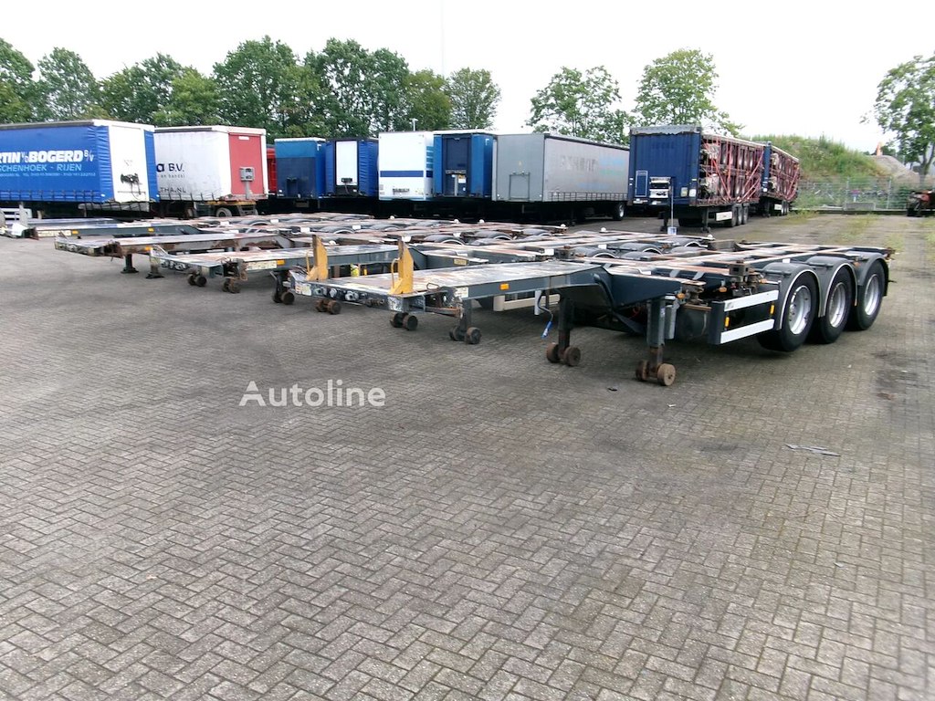 D-Tec FT-43-03-V poluprikolica za prevoz kontejnera