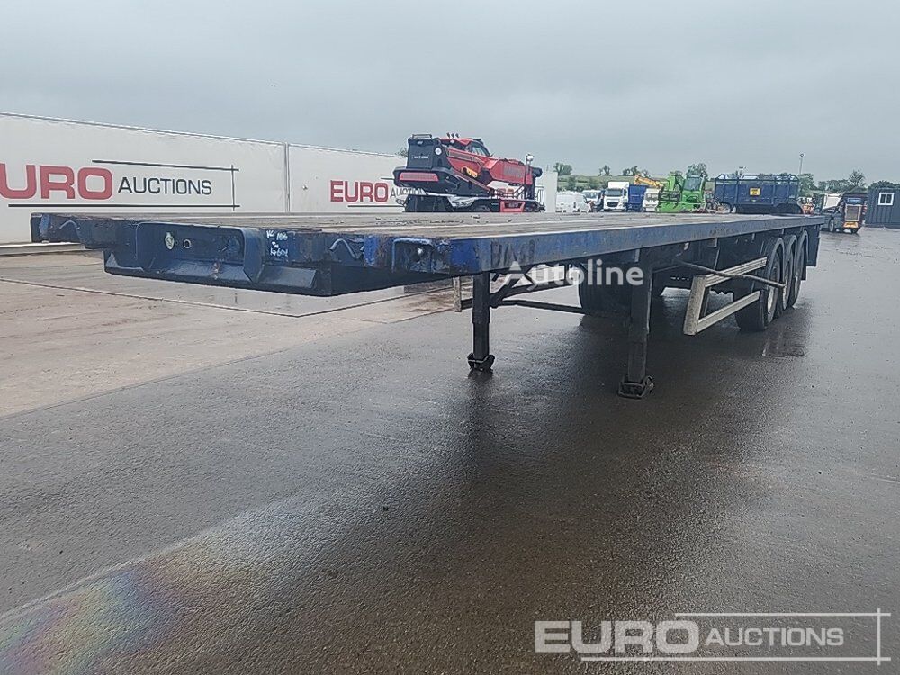 Prodaje se Dennison 45' Tri Axle Flat Trailer, Twist Locks, BPW Brakes poluprikolicu platformu na aukciji
