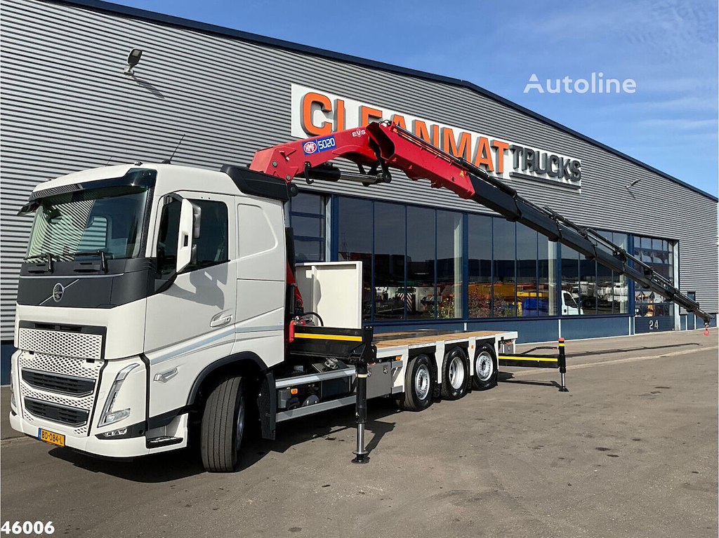 Volvo FH 460 Euro 6 HMF 50 Tonmeter laadkraan NEW & UNUSED! kamion platforma