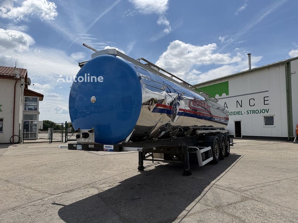 Santi SA 105 31000 l potravinárska nerezová cisterna izoterma VIN 964 poluprikolica autocisterna