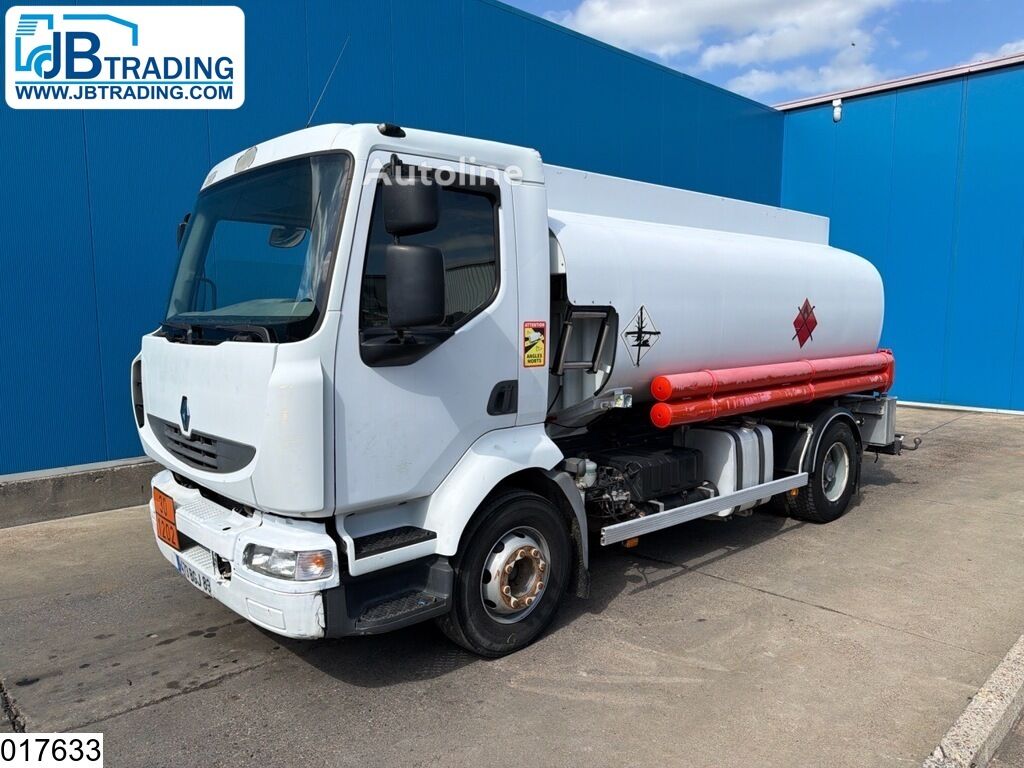 Renault Midlum 210 10300 liter, 3 Comp, Handgeschakeld autocisterna za gorivo