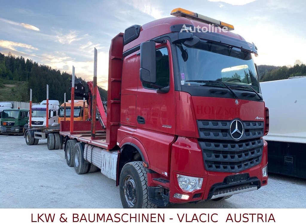 Mercedes-Benz Arocs kamion za prevoz drva