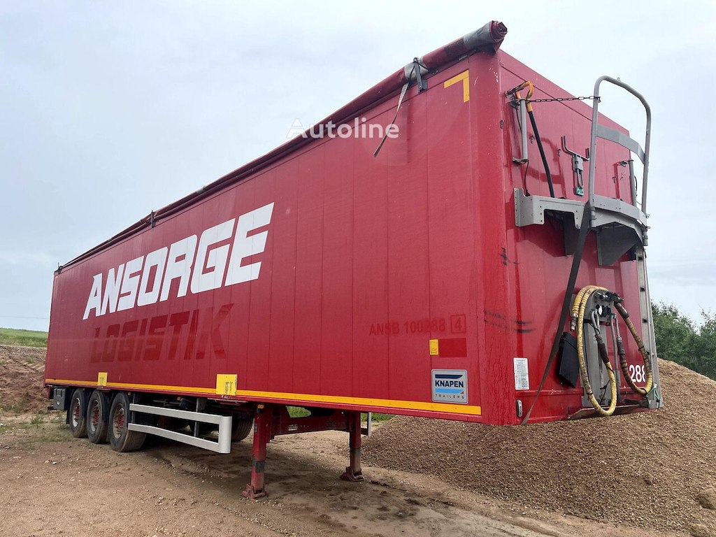 Knapen Trailers K200 with certified extra liftingpoints poluprikolica sa pokretnim podom