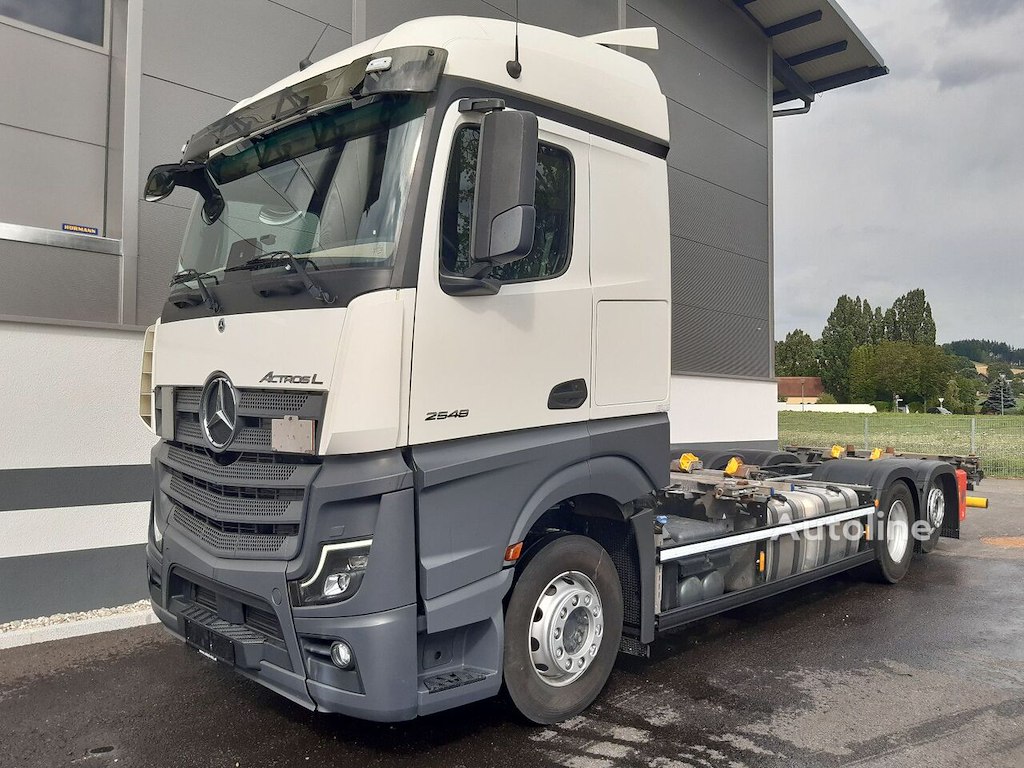 Mercedes-Benz ActrosL 2548L MP5 vozilo za prevoz kontejnera