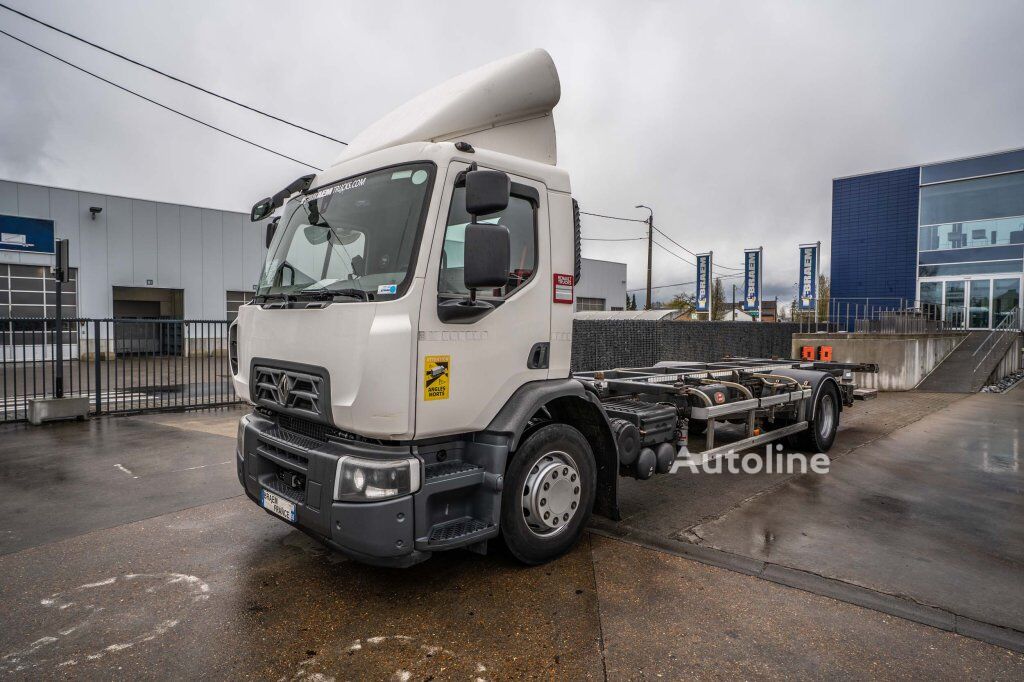 Renault D19 WIDE 320 DXI + DHOLLANDIA 2T. vozilo za prevoz kontejnera