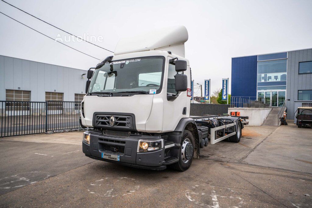 Renault D19 WIDE 380 DXI+DHOLLANDIA 1.5 T vozilo za prevoz kontejnera