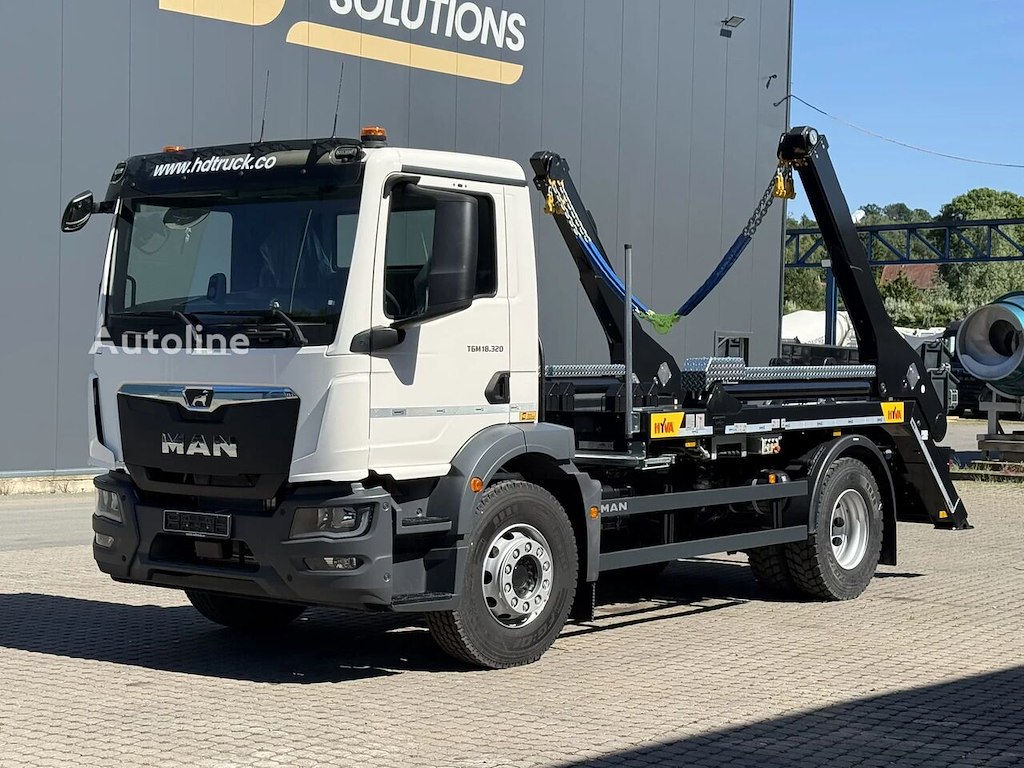 MAN TGM 18.320 MAN TGM 18.320 4x2 Euro 6e Hyva Absetzkipper kamion autopodizač kontejnera