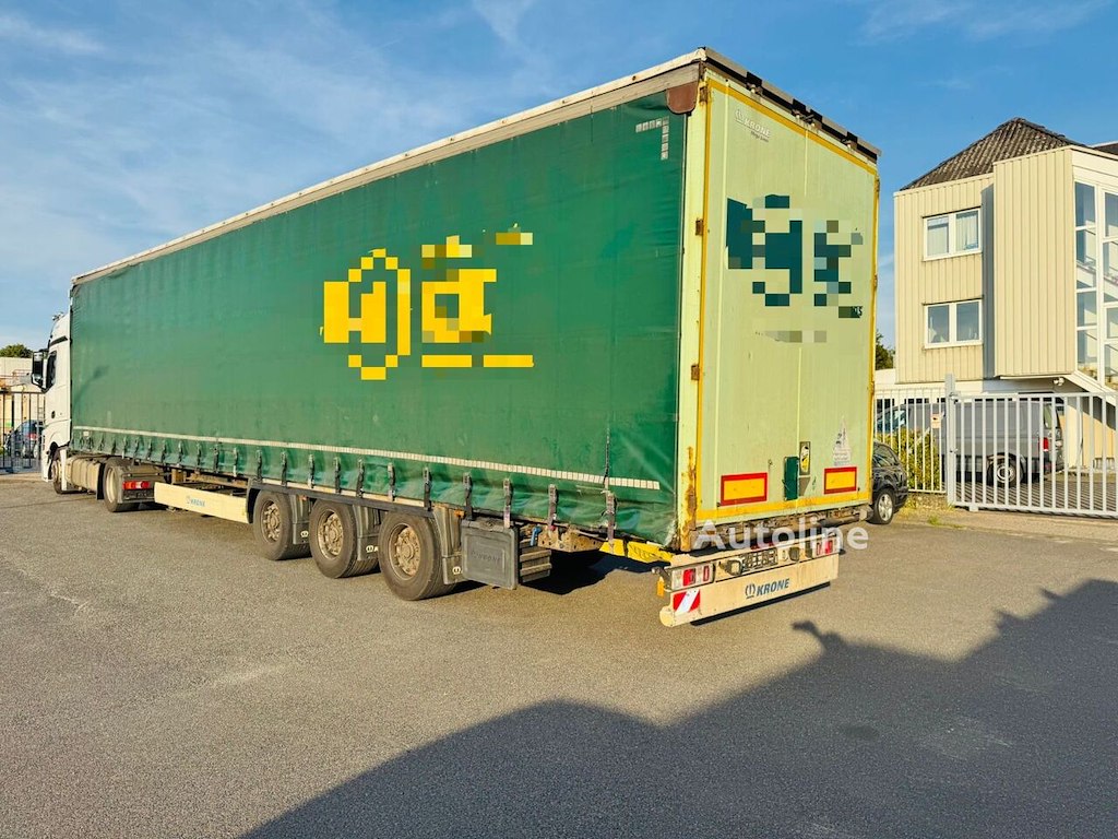Krone Mega PBW Edscha/Liftachse TÜV 01.27 poluprikolica s ceradom