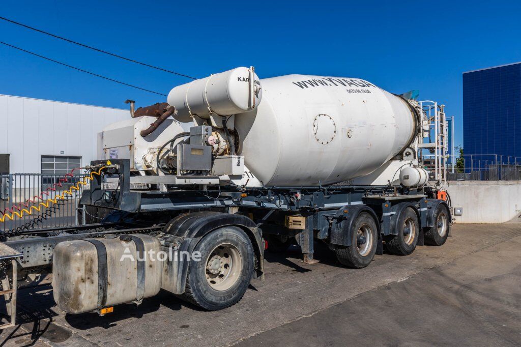 Renders BETON MIXER 12M3 + MOTOR/MOTEUR/ENGIN (MALAXEUR/MISCHER) poluprikolica betonska mešalica
