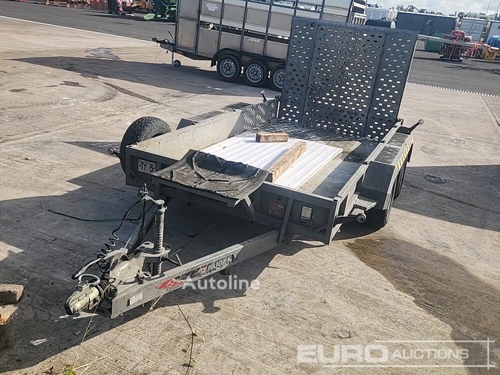 Prodaje se Nugent 2022 Nugent 3500kg Twin Axle Plant Trailer, Ramp prikolicu za građevinske strojeve na aukciji