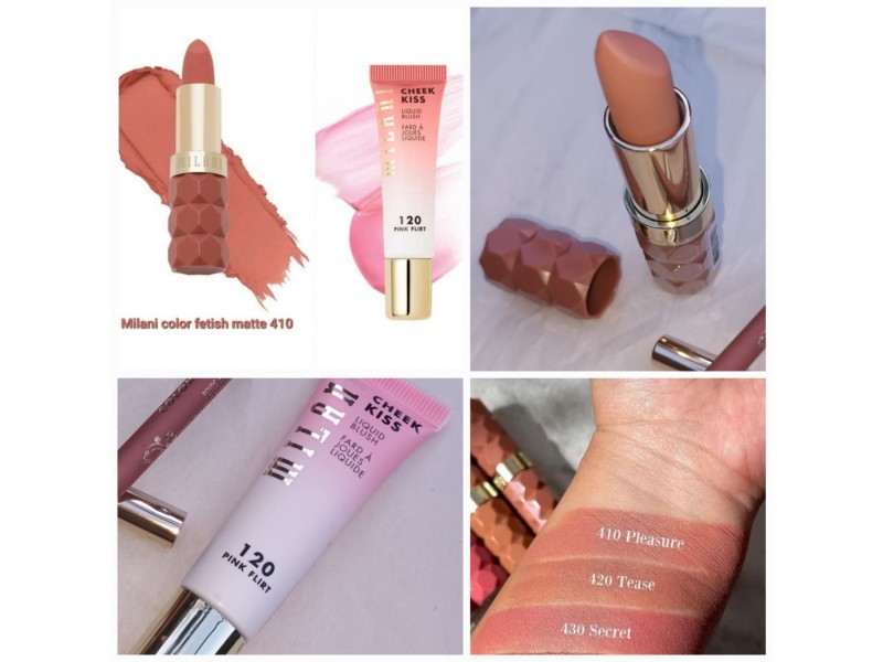 Milani set - Karmin i tecno rumenilo