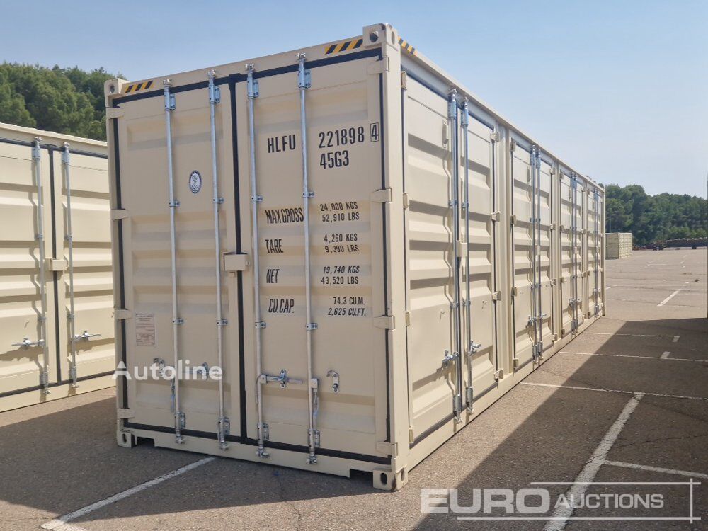 Prodaje se 2026 40' HQ Container, One Side 4 Doors, One End Door, Lock Box, kontejner 40 stopa na aukciji
