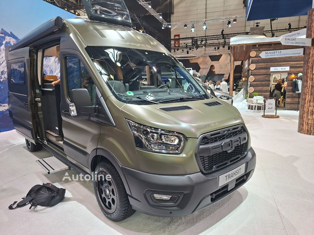 Novi Sunlight Cliff 590 4x4, Green Track, Model 2026 kamper kombi