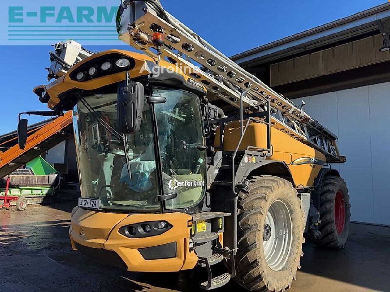 Challenger rogator 645d vučena prskalica