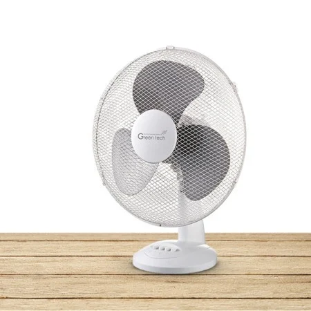 Green tech ventilator stoni 35w 12" beli ( G-F-30-WH )
