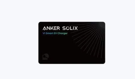 Anker solix solix ev charger rfid card