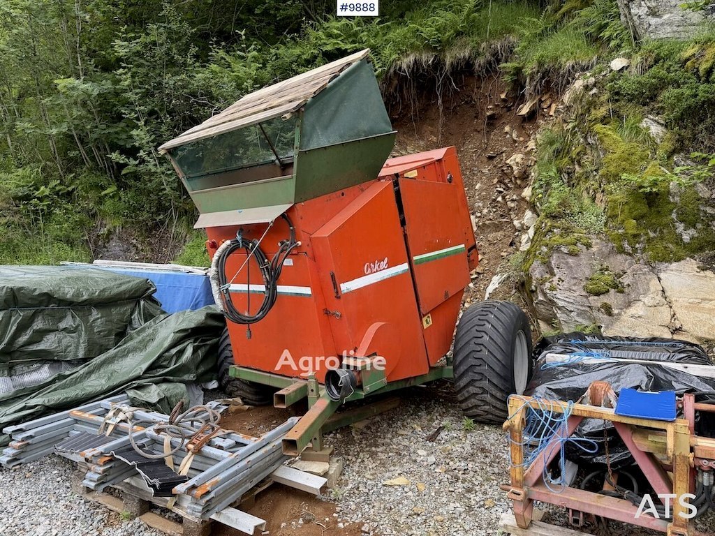 Orkel 1200 balirka za okrugle bale