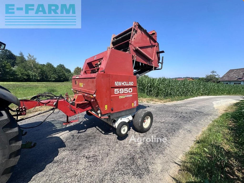 New Holland 5950 balirka za četvrtaste bale
