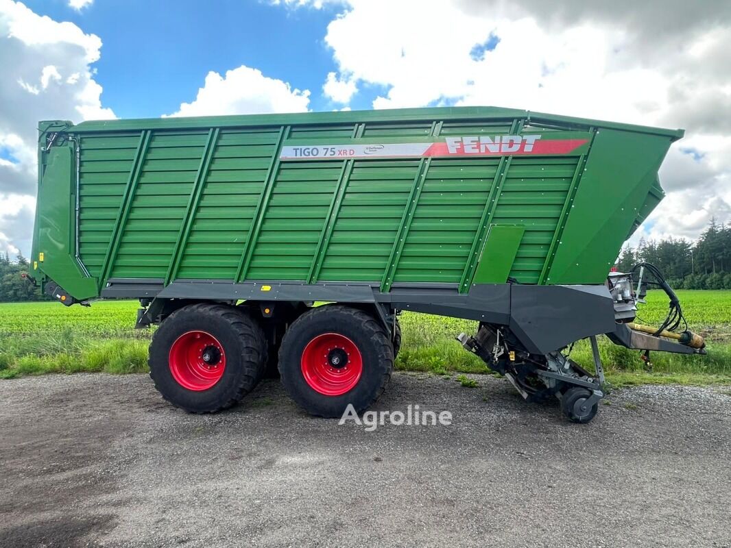 Fendt Tigo 75 XR samoutovarna prikolica