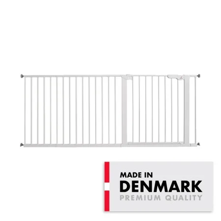 BabyDan Premier sigurnosna ogradica Extra Wide 178–183 cm bela, bez bušenja ( 20014 )