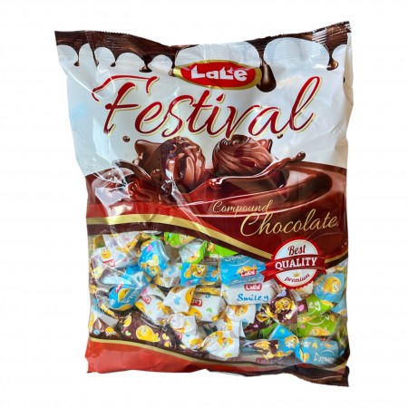 Lale čoko bombone smiley duguljaste 1kg